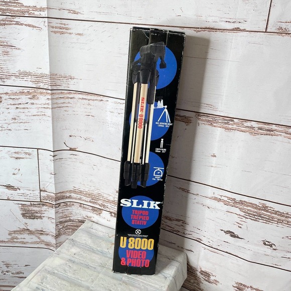 SLIK | Cameras, Photo & Video | Slik U800 Video Photo Tripod With 3way ...